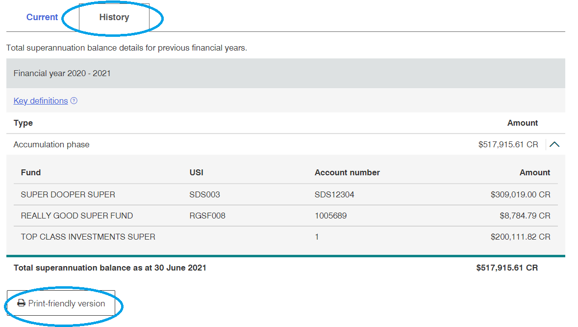 How to track your total super balance - Periapt Advisory